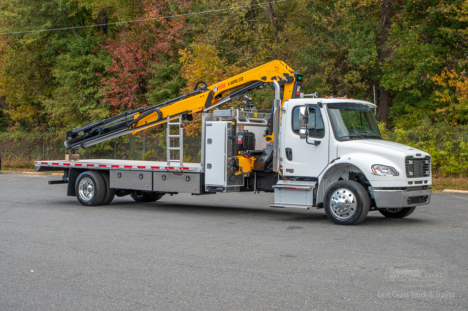 2025 Freightliner M2 & HIAB 232 Knuckle Boom Crane