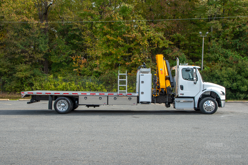 2025 Freightliner M2 & HIAB 232 Knuckle Boom Crane