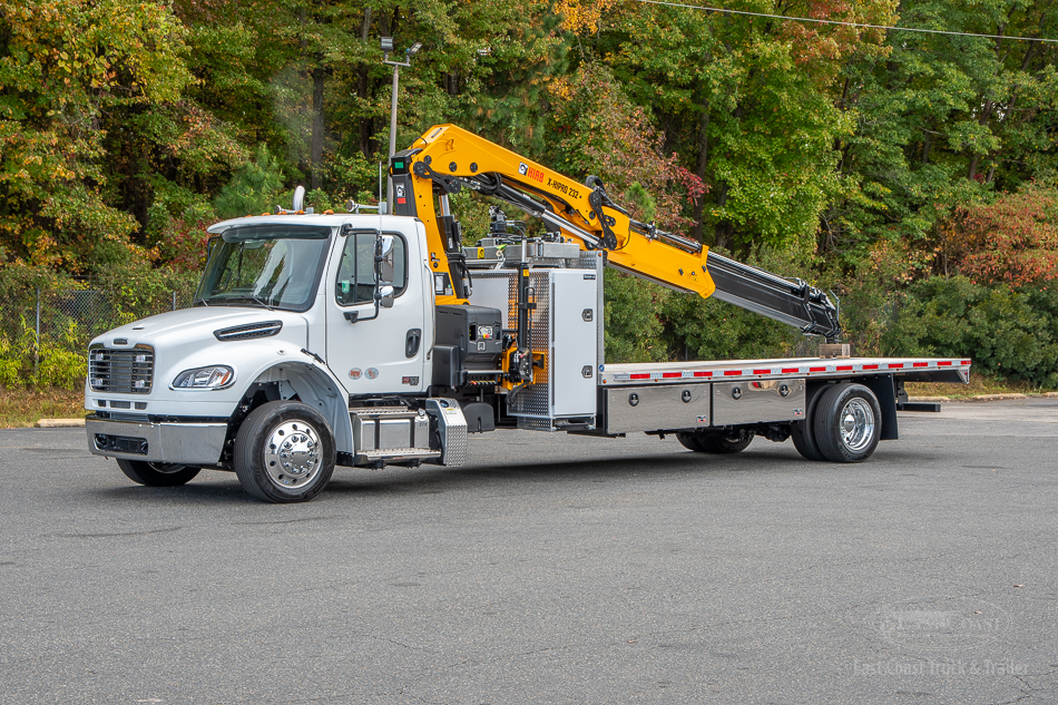 2025 Freightliner M2 & HIAB 232 Knuckle Boom Crane