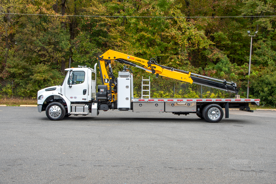 2025 Freightliner M2 Hiab 232 Knuckle Boom Crane