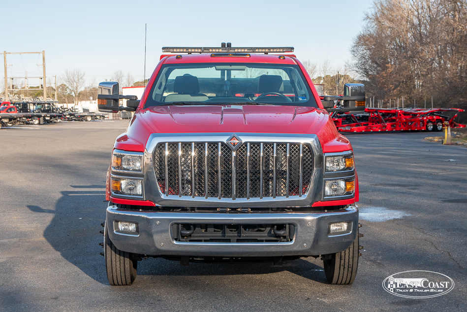2019 International CV & Jerr-Dan MPL-NGS in Red